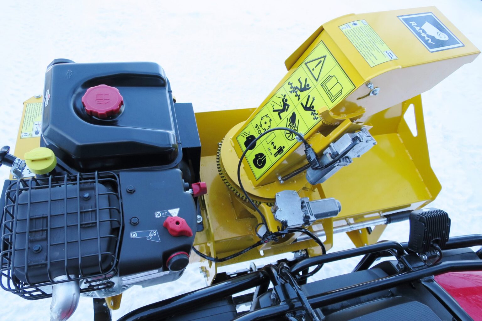 RAMMY Snowblower 120 ATV EC, 306 cm3, electric start, electric control ...