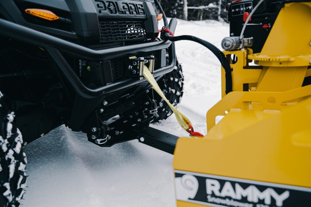 RAMMY Snowblower 155 UTV, 306 cm3, electric start, electric control - Rammy