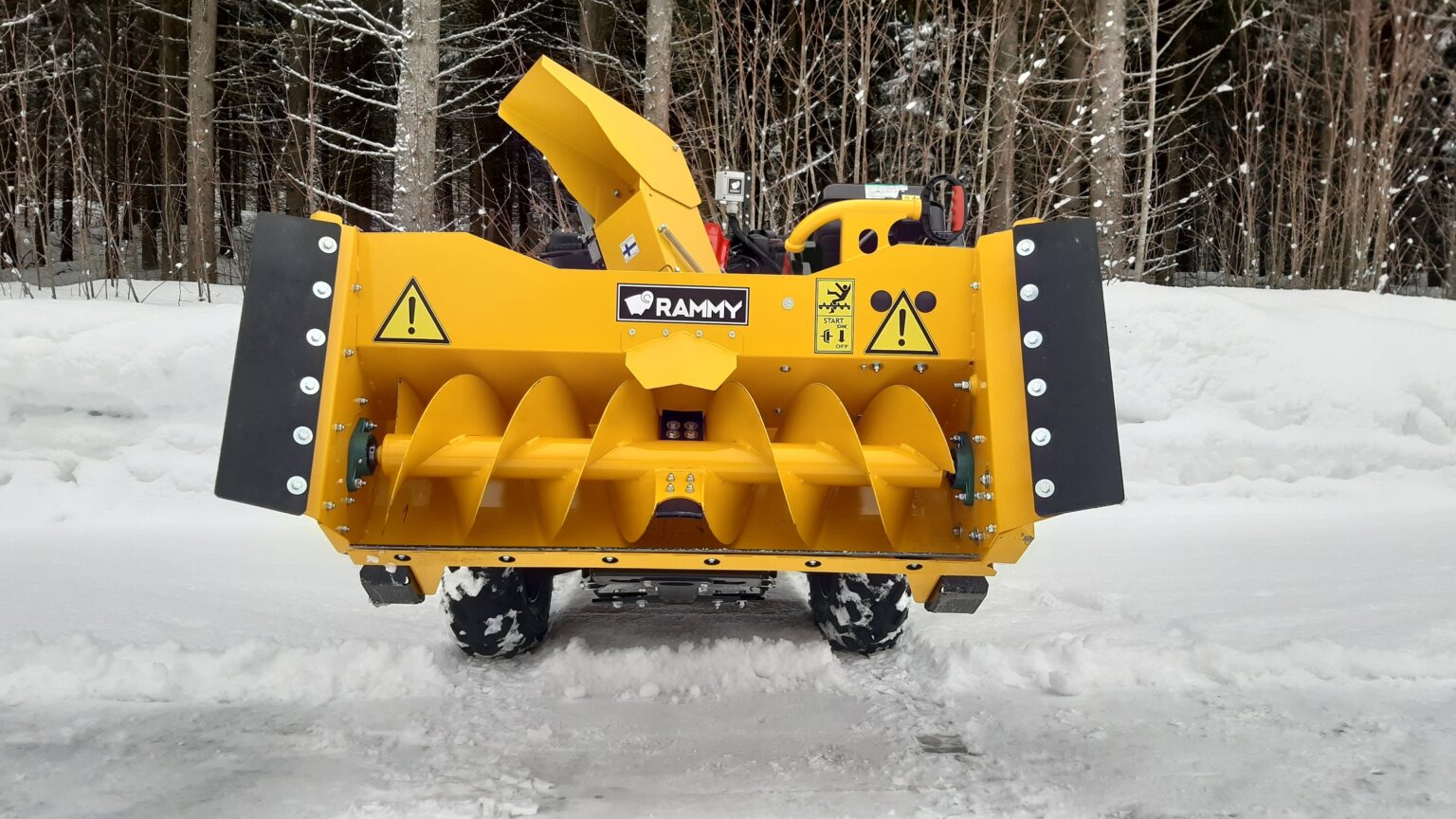 RAMMY Snowblower 140 ATV PRO, 420 cm3, electric start, electric control ...