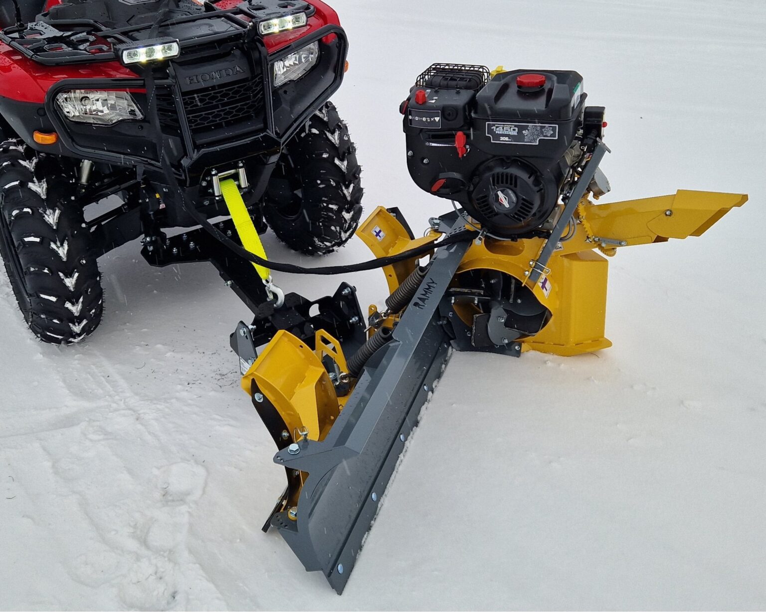 Rammy Thrower Plow ATV - Rammy